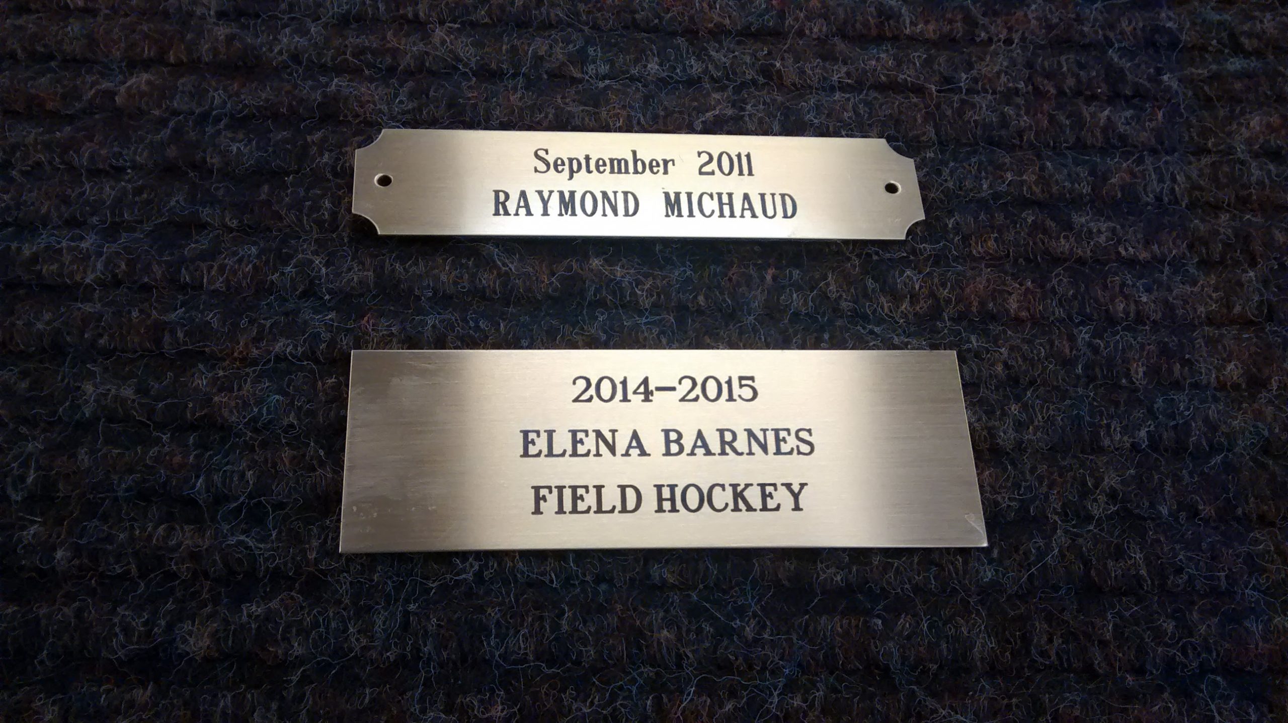 Plate Engraving - Awards, Signs & Trophies